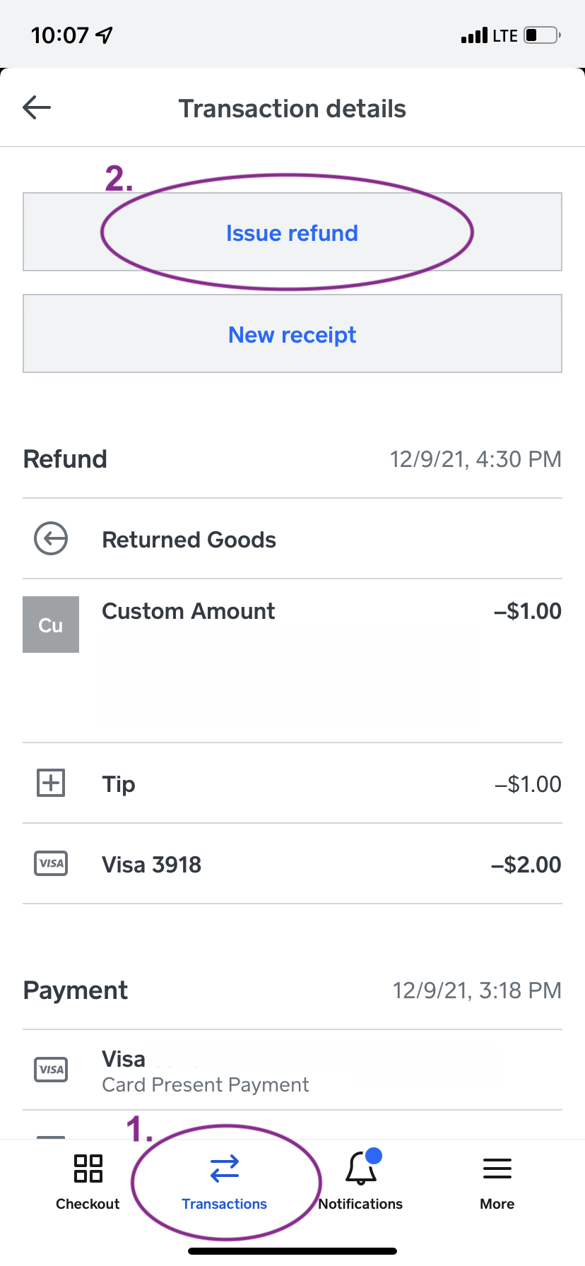 How do I refund payments from Square? – Moverbase Support