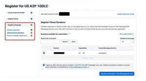 Step by Step: Enabling text on Twilio by registering your A2P 10DLC requirement – Moverbase Support